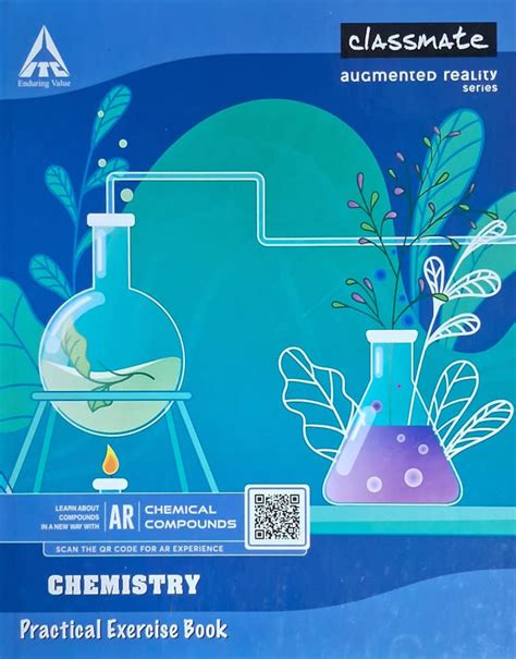 Classmate Chemistry Practical Exercise Book 132 Pages Single Lineb