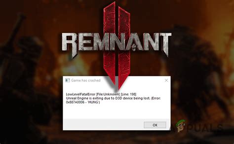 How To Fix LowLevelFatalError In Remnant II