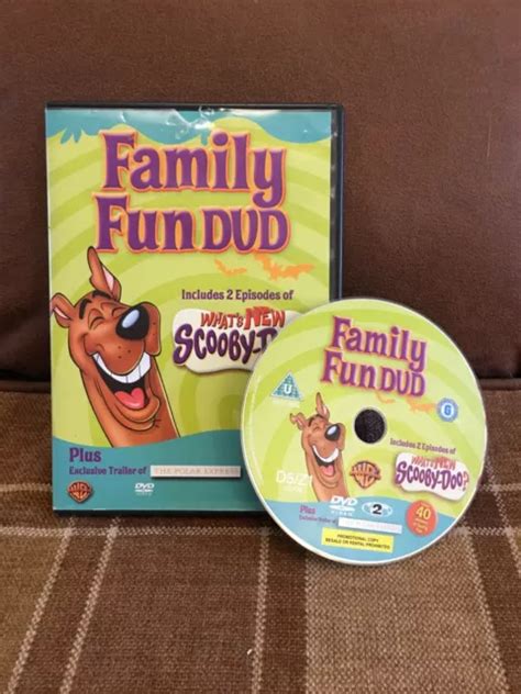 Whats New Scooby Doo Dvd 2 Episodes 40 Mins £0 99 Picclick Uk