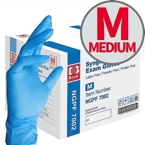 Synguard 1000pcs Grade Synthetic Nitrile Gloves Disposable Medical