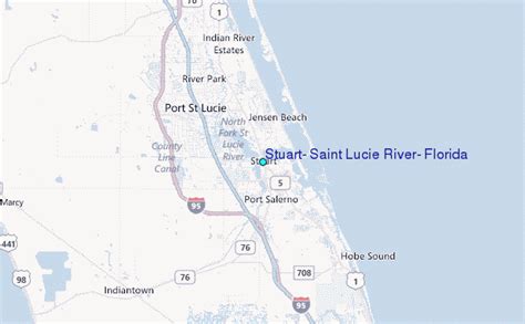 Stuart Florida River Map Parking And Transportation For The Stuart