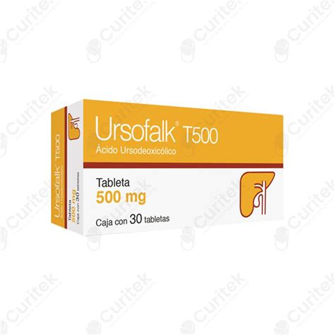 Ursofalk T500 500 Mg 30 Tabletas