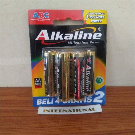 Baterai Aa Abc Alkaline Isi