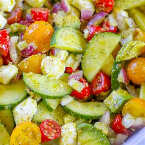 Pesto Caprese Salad Sweet Cs Designs