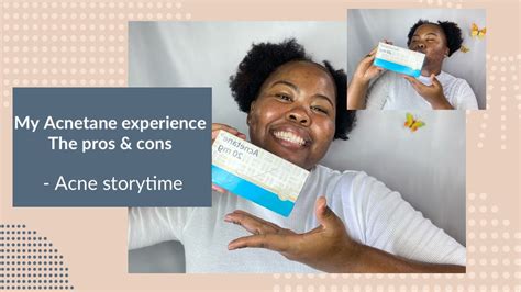 My Acnetane Experience First Youtube Video South African Youtuber Youtube