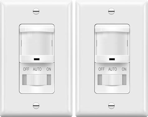 Two Pole Occupancy Sensor Switch