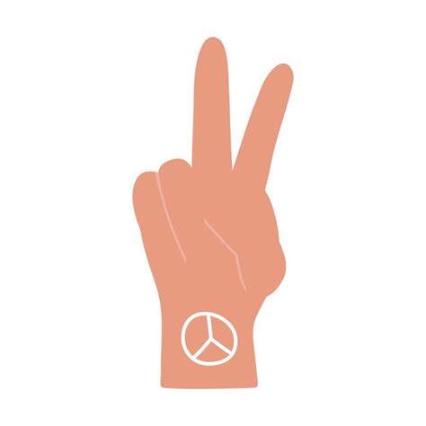 Peace Sign Emoji Vector Art Icons And Graphics For Free Download
