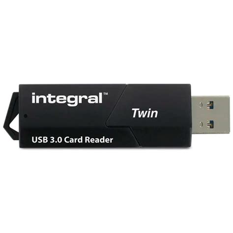 Integral Usb 3 0 Twin Slot Sd Microsd Memory Card Reader