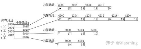 指针数组的使用 知乎