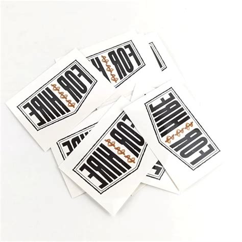 For Hire Temporary Tattoo Sissy Lux