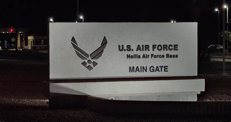 Shooting At Las Vegas Nellis Afb Main Gate Leads To Closure