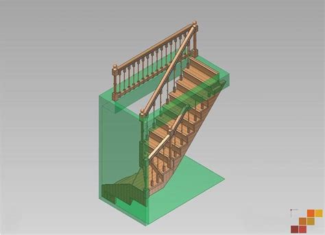 Деревянные лестницы на второй этаж своими руками с поворотом на 90 градусов Деревянная