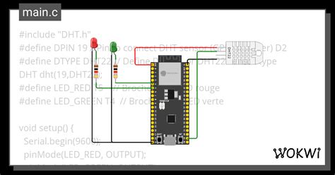 Projet Architecture Wokwi Esp32 Stm32 Arduino Simulator