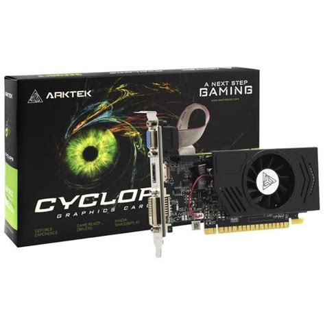 Placa de Vídeo Arktek Cyclops GeForce GT GB DDR PCI Express no Paraguai ComprasParaguai