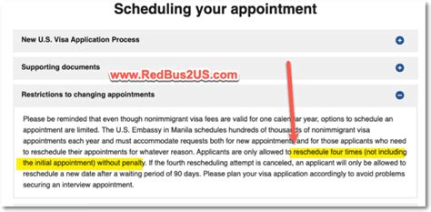 How Many Times Can I Reschedule My Us Visa Appointment India Others
