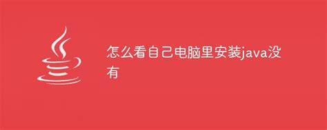 怎么看自己电脑里安装java没有 美云
