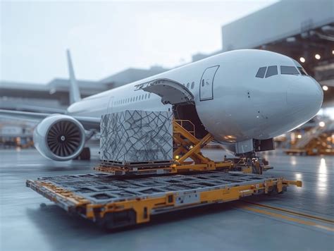 streamlined efficiency in air freight cargo plane loading and unloading