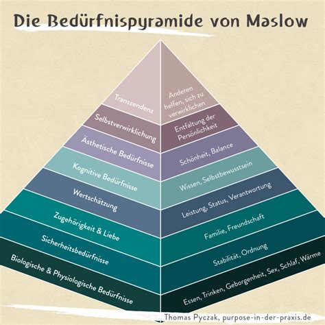 Die Bedürfnispyramide Von Maslow Struktur Beispiele Praxis