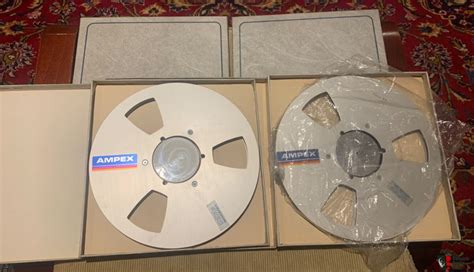 Ampex Empty Reels With Boxes Photo 4275399 Canuck Audio Mart