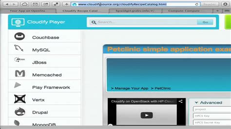 Demo Theater Cloudify Your App On Openstack In One Click Youtube