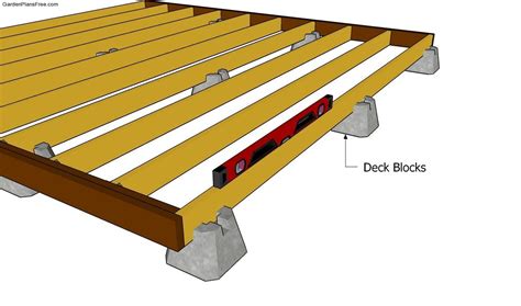 How To Make Concrete Deck Blocks At Maria Baum Blog