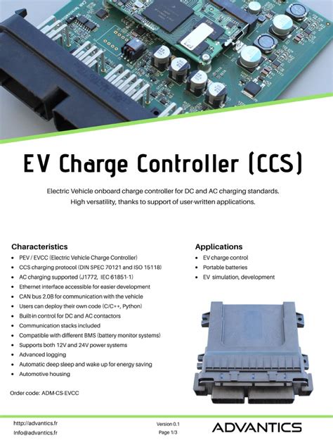 Adm Cs Evcc Pdf Electricity Electronic Engineering