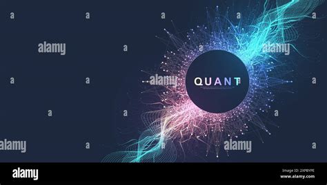 Quantum Physics Visualization Stock Vector Images Alamy