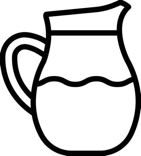 Milk Jug Vector Art Icons And Graphics For Free Download