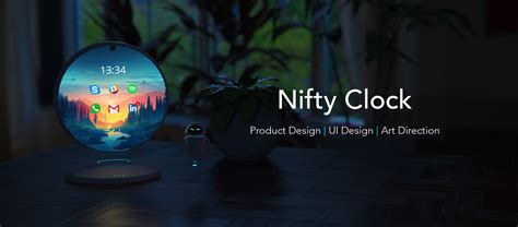 Nifty Hover Clock On Behance