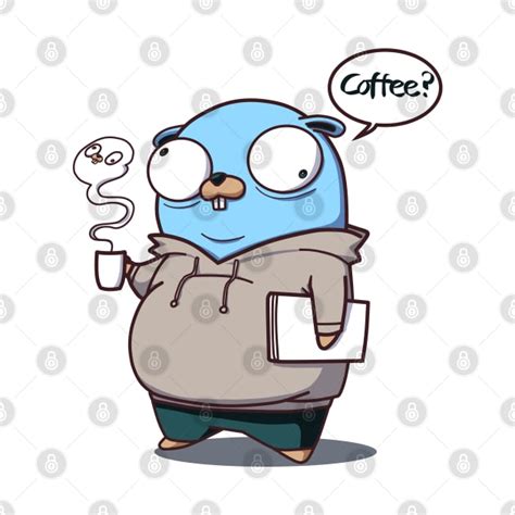 Golang Gopher Developer And His Soul Golang T Shirt Teepublic