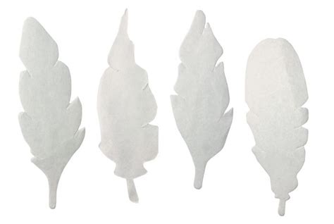 Colour Diffusing Paper Feathers Hobby World