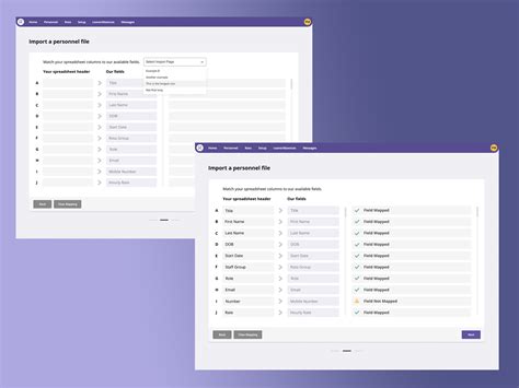 import mapping by zoe on dribbble