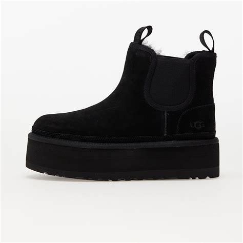 Womens Shoes Ugg W Neumel Platform Chelsea Black Footshop