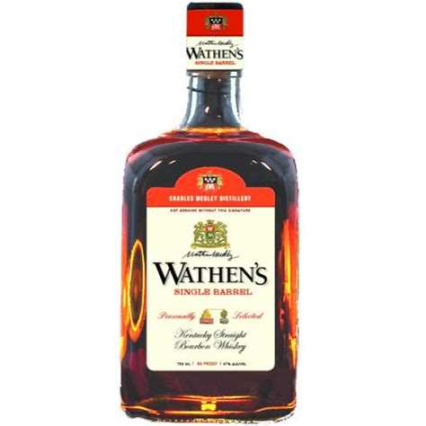 Wathens Single Barrel Kentucky Straight Bourbon Whiskey 750ml Sb