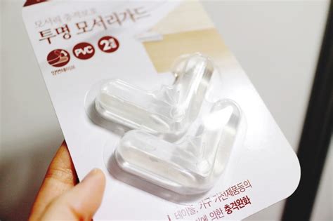 다이소 투명 모서리가드 사용해본 엄마의 후기 네이버 블로그