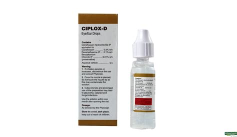 Buy Ciplox D Eye Drops 10 Ml Online At Best Prices Wellness Forever