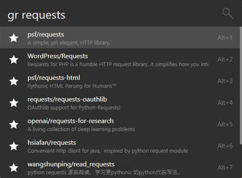 Github Garulf Github Quick Launcher Quickly Access Your Personal Repositories And Stars