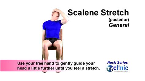 Neck Series Posterior Scalene Stretch Youtube