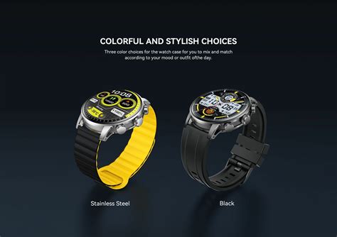 Kieslect Kr2 Calling Smart Watch Black Altawheed Group