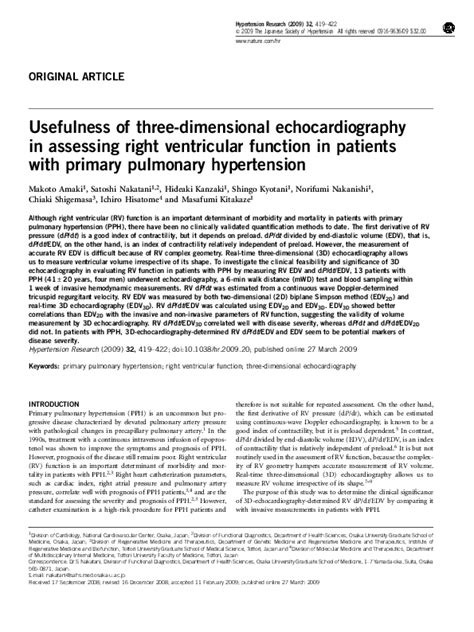 Pdf Usefulness Of Three Dimensional Echocardiographic Parametric Quantification Of Regional