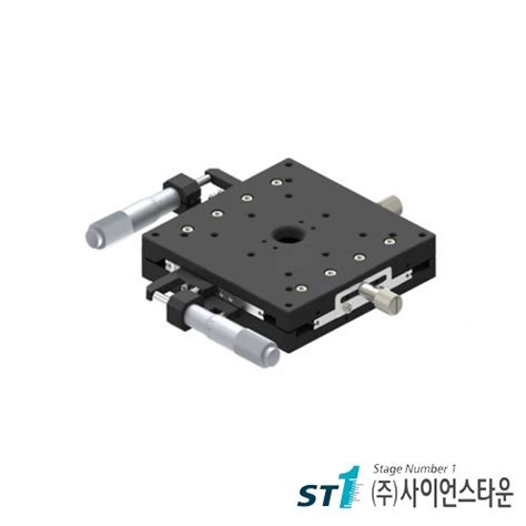 정밀 수동 스테이지 Xy Stage 100×100 Sly100 Lb 사이언스타운