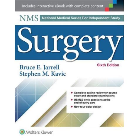 [หนังสือ] Nms Surgery ตำรา แพทย์ แพทยศาสตร์ ศัลยศาสตร์ ผ่าตัด Medicine Medical English Textbook
