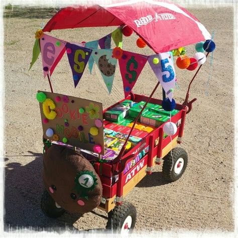 Girl Scout Wagon For Cookie Sales