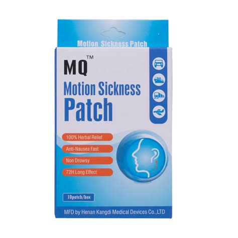 China Supplier Oem Motion Sickness Patch Best Sea Sickness Tablets For