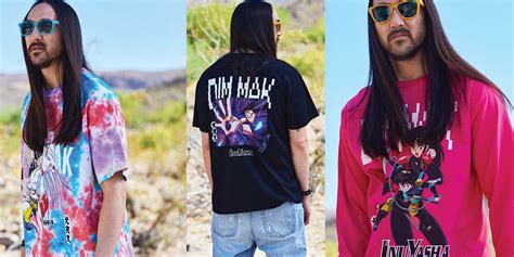 Steve Aoki Launches New Inuyasha Clothing Collab