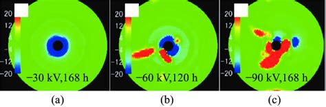 Surface Charge Distribution On The Sloping Surface Of The Spacer After Download Scientific