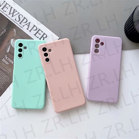 Original Solid Tpu Silicone Phone Case For Samsung Galaxy A56 A16 A55