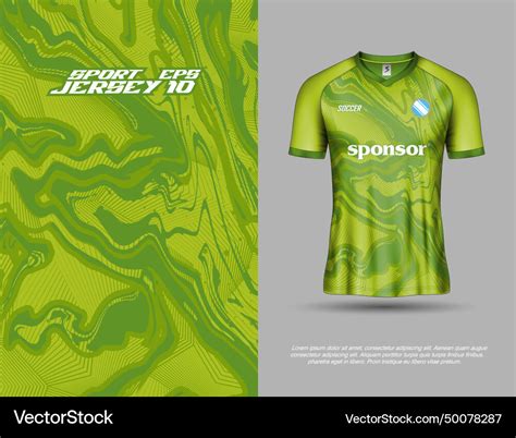 Soccer Jerseys Abstract Texture Background Vector Image