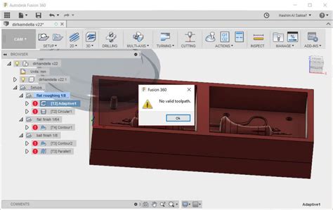 Solved Cant Generate Tool Path Not Valid Tool Path After May 2017 Update Autodesk Community