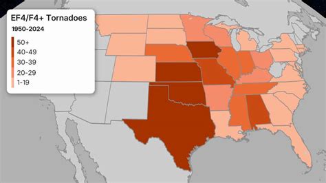 How Rare Are Ef4 Tornadoes In The Us How The 5 So Far In 2025 Stack Up